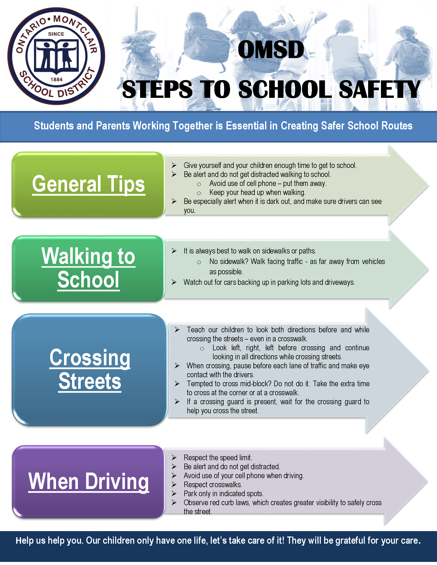News from OMSD Superintendent Dr. James Q. Hammond